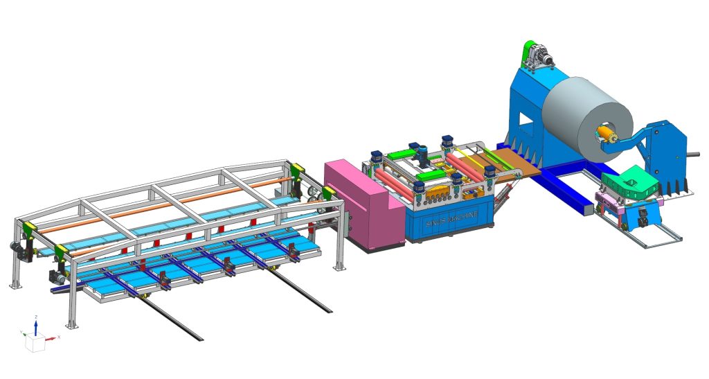 Cut to Length Line - Sinus Machine